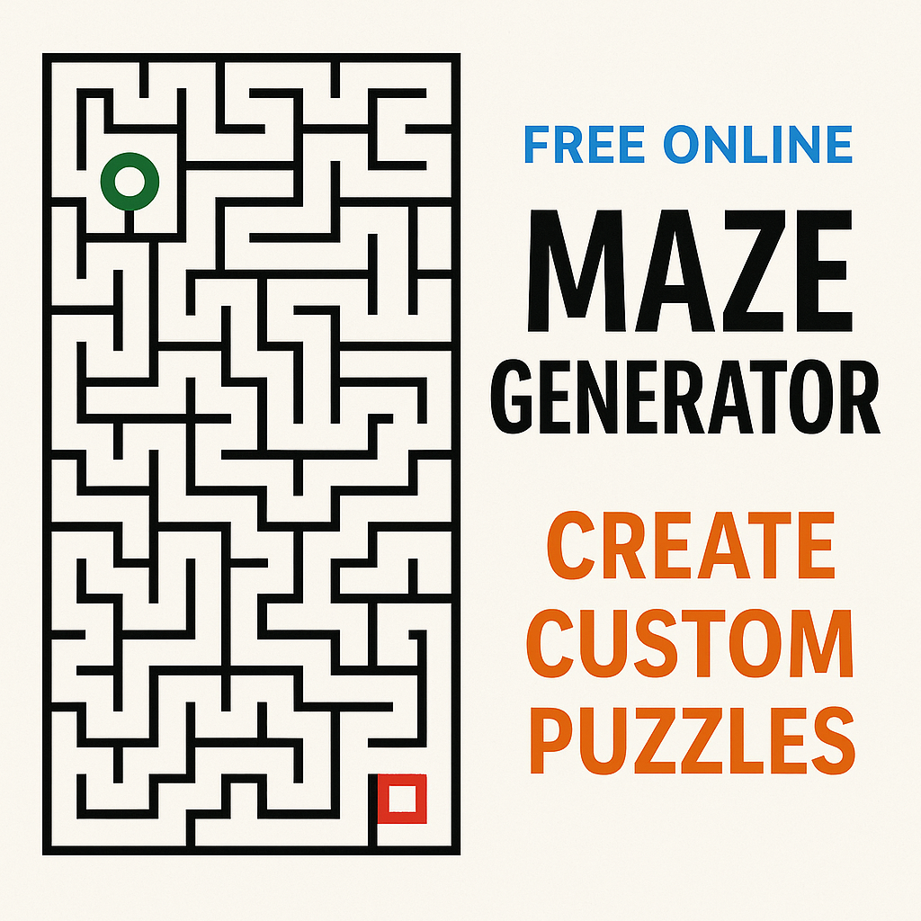 Maze Generator - The Best Online Maze Generator